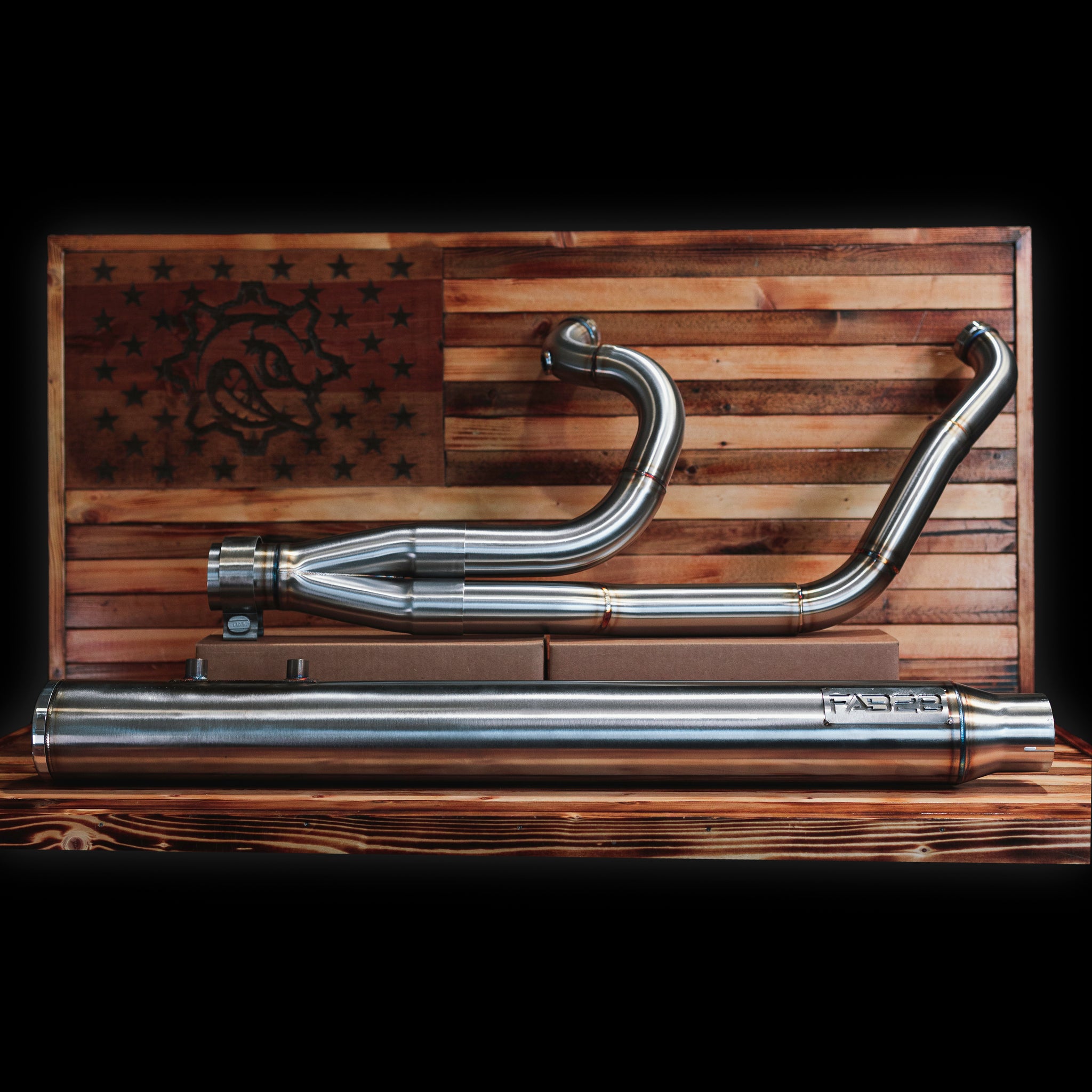 Fab28 Industries - Harley Davidson M8 Bagger Aftermarket Exhaust ...