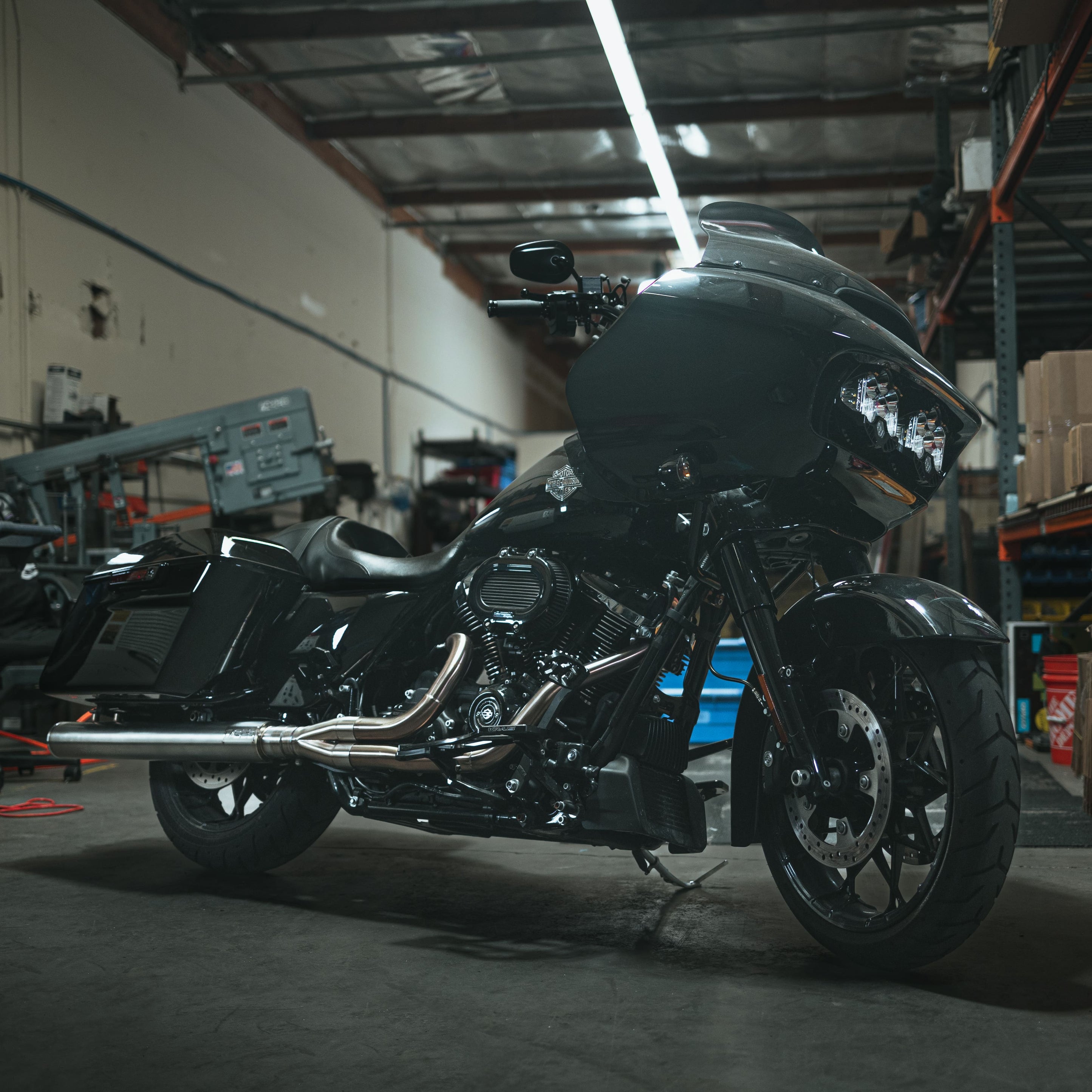 Fab28 Industries - Harley Davidson M8 Bagger Aftermarket Exhaust ...