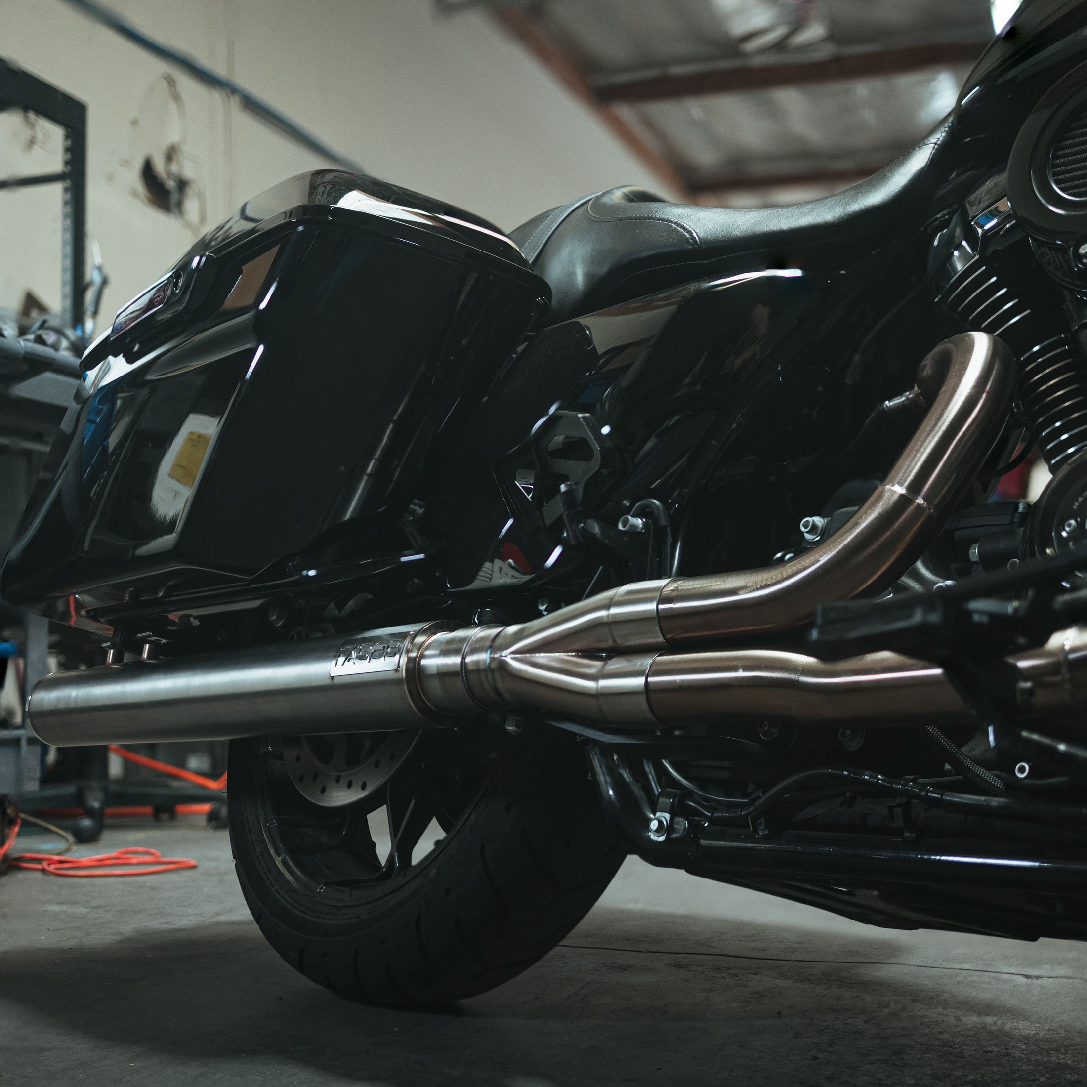 Fab28 Industries - Harley Davidson M8 Bagger Aftermarket Exhaust ...